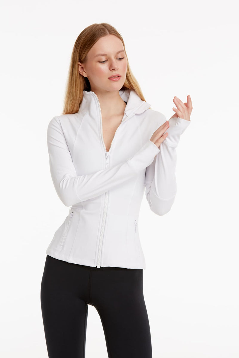 MAIN CHARACTER PILATES JACKET BEYAZ PİLATES CEKETİ - Birdiejay